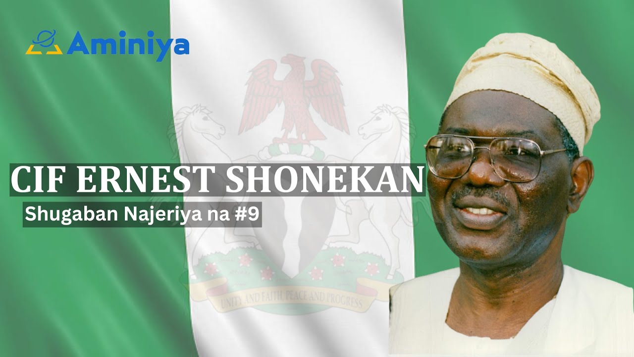 Tarihin Cif Ernest Shonekan: Shugaban Najeriya Na #9 - YouTube