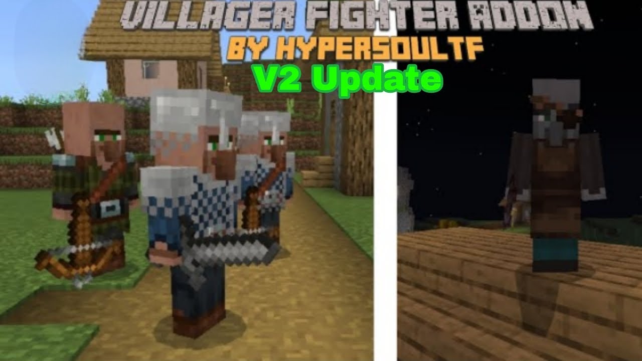 Villager Fighter Addon V2 Update free download - YouTube