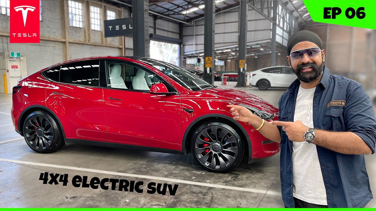 STRANGE TESLA Car DELIVEY🤨 - YouTube