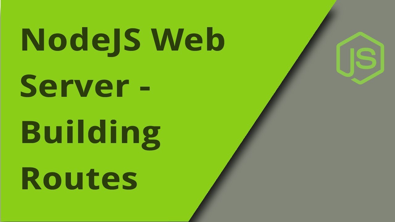 Nodejs Server How To Build Routes Without Express Youtube 5020