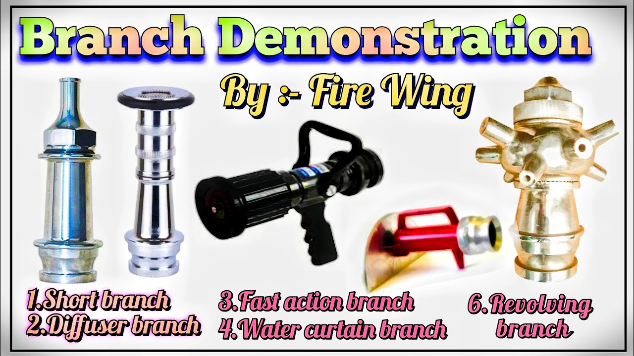 Branch Demonstration by CISF Fire wing 🔥🚒 - YouTube