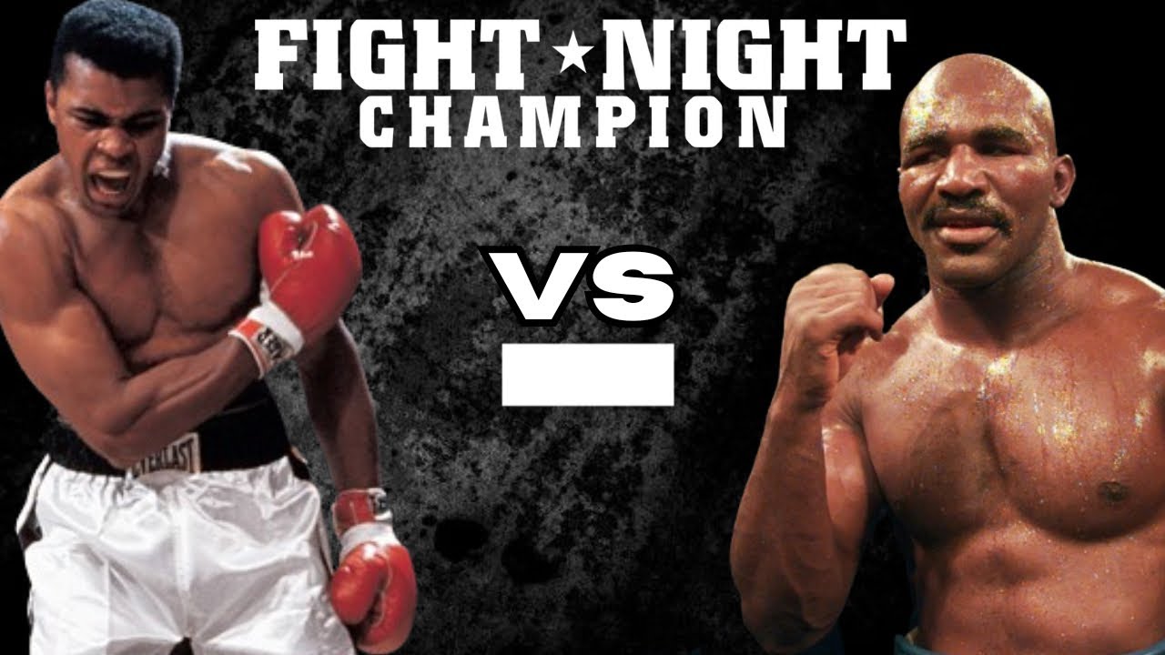 Ali vs Holyfield (fight night champion) - YouTube