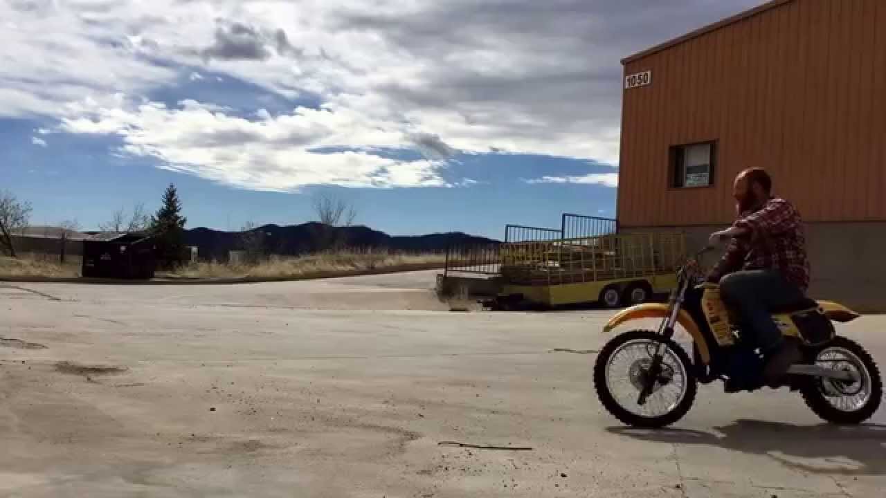 1986 Suzuki RM80 - YouTube