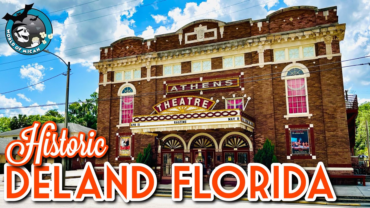 HISTORIC DELAND, FLORIDA | Downtown Area, Classic Car Show, Chocolate ...