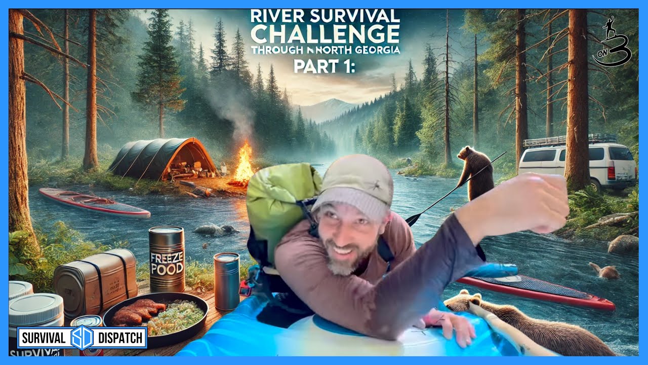 Real Survival Skills Tested: River Challenge Begins Here! Ep1 - YouTube