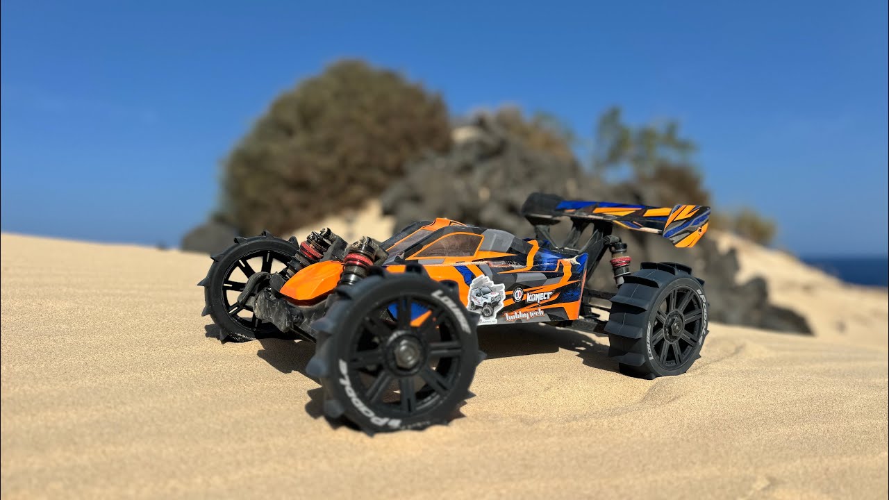 Rogue buggy hobbytech dans le désert - YouTube