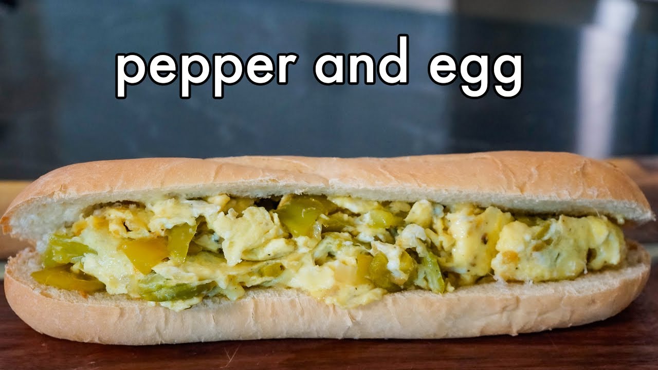 Pepper and Egg Sandwich from The Sopranos - YouTube