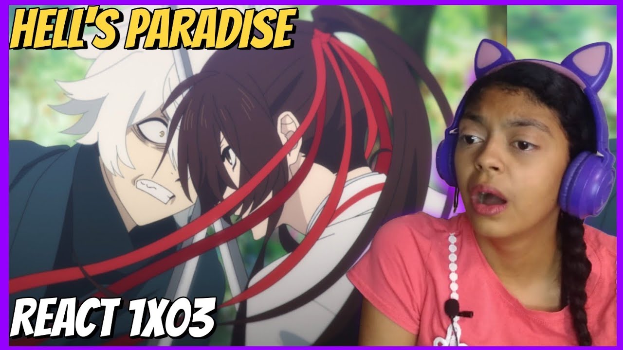 REACT: HELL'S PARADISE Episódio 3/GABIMARU VS SAGIRI! - YouTube