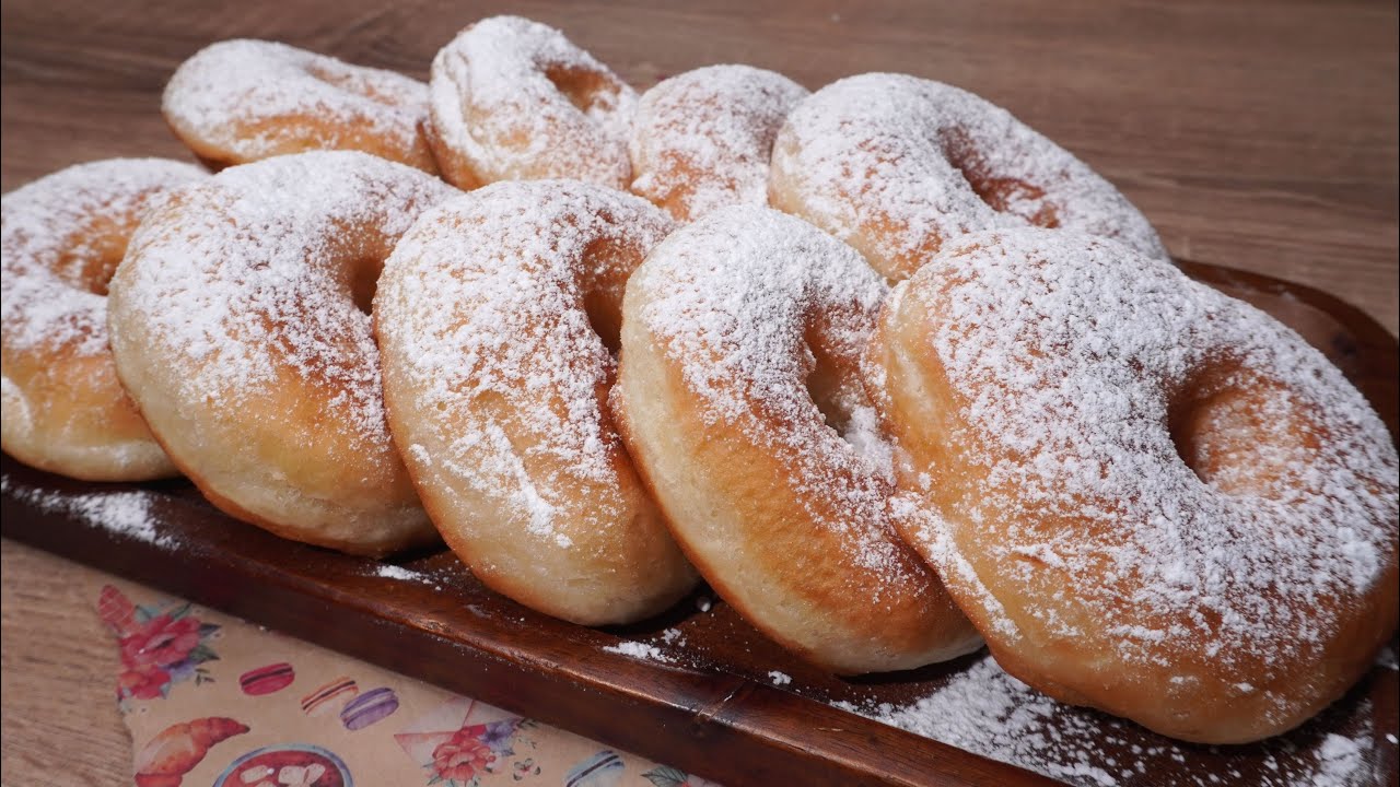 Delicious Donuts Soft&Fluffy Donuts Recipe - YouTube