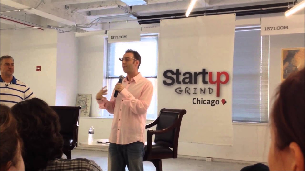 Startup Grind at 1871 Chicago Zack Price Demos Google Glass plus ...