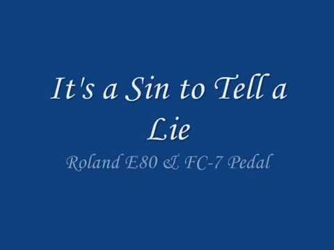It's a Sin to Tell a Lie - YouTube