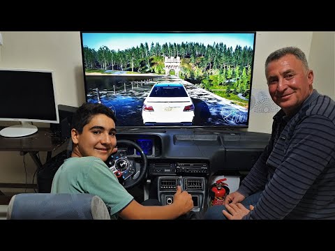 Süpriz Oyuncu İle Forza Horizon 4 Oynadık|Mercedes  E63 Amg
