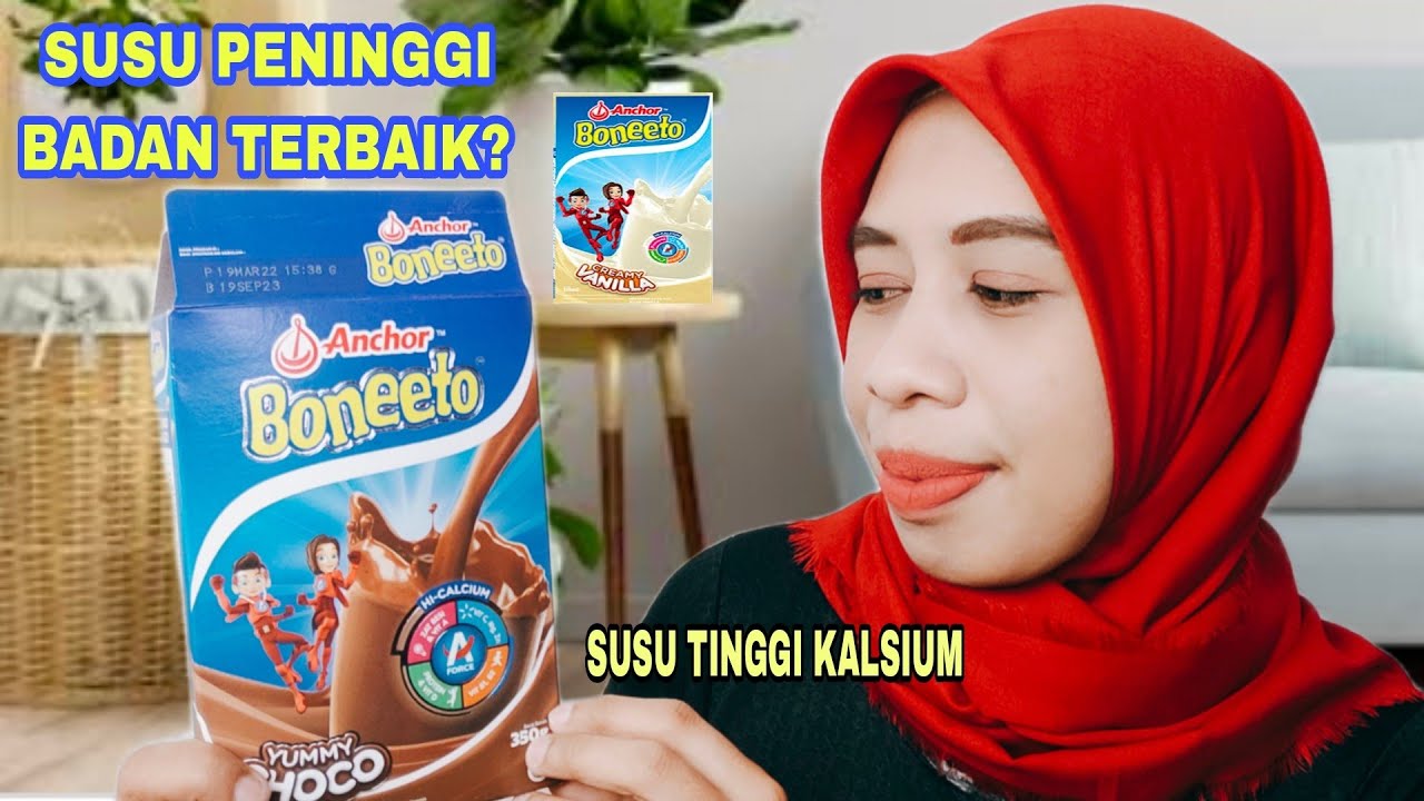 Terbaruuu ! Review Susu Boneeto Tinggi Kalsium Untuk Menambah Tinggi ...