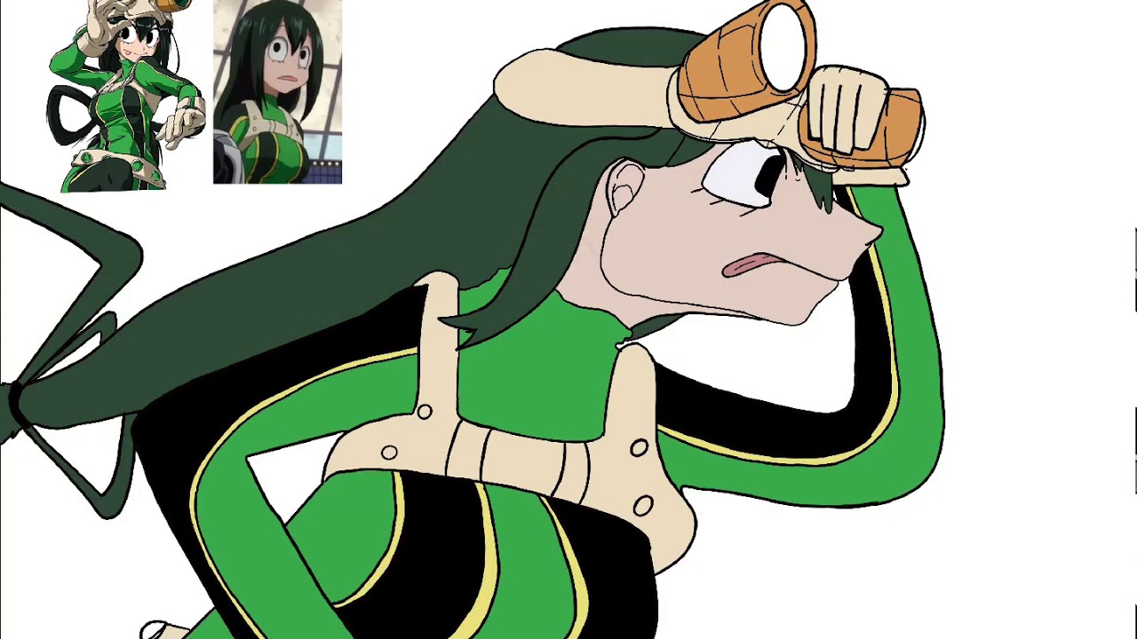 Asui Tsuyu | MHA speed paint | Quirk - Frog - YouTube