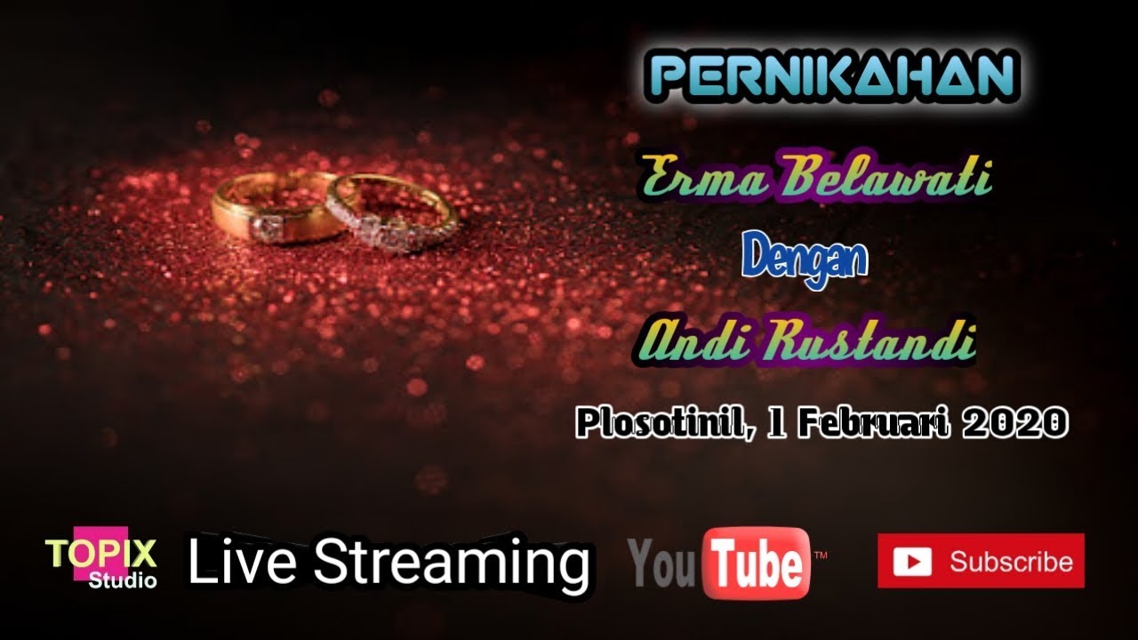 PERNIKAHAN ERMA BELAWATI DENGAN ANDI RUSTANDI LIVE FORTUNA MUSIC & CISS PRODUCTION PLOSOTINIL ...