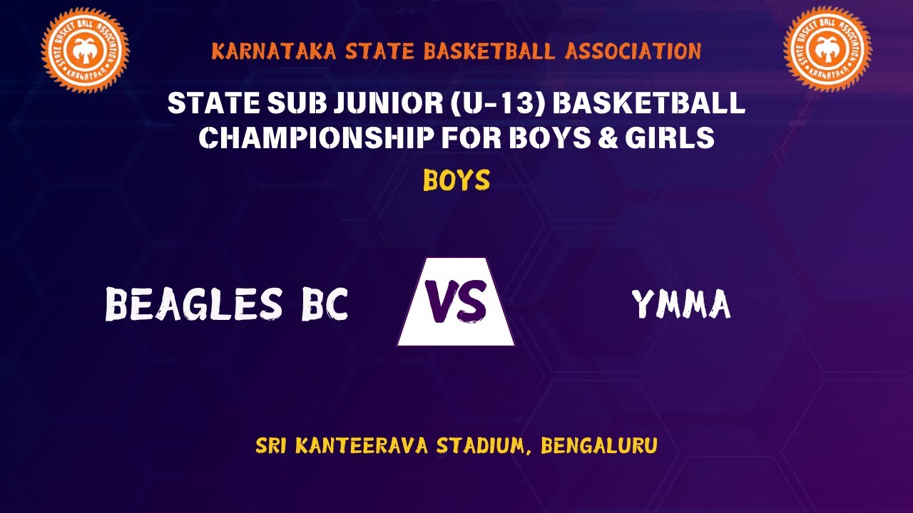 BEAGLES BC vs YMMA | BOYS | STATE SUB JUNIOR BASKETBALL CHAMPIONSHIP ...