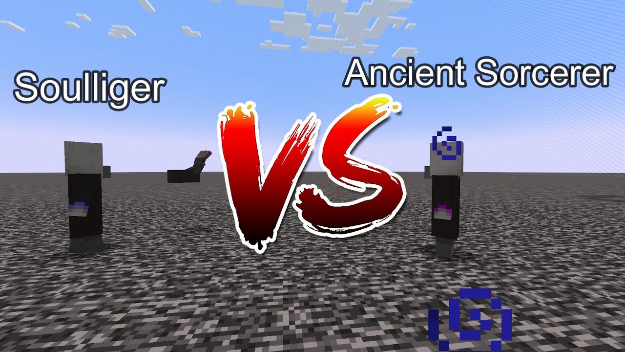 Soulliger vs Ancient Sorcerer Mob Battle Minecraft - YouTube