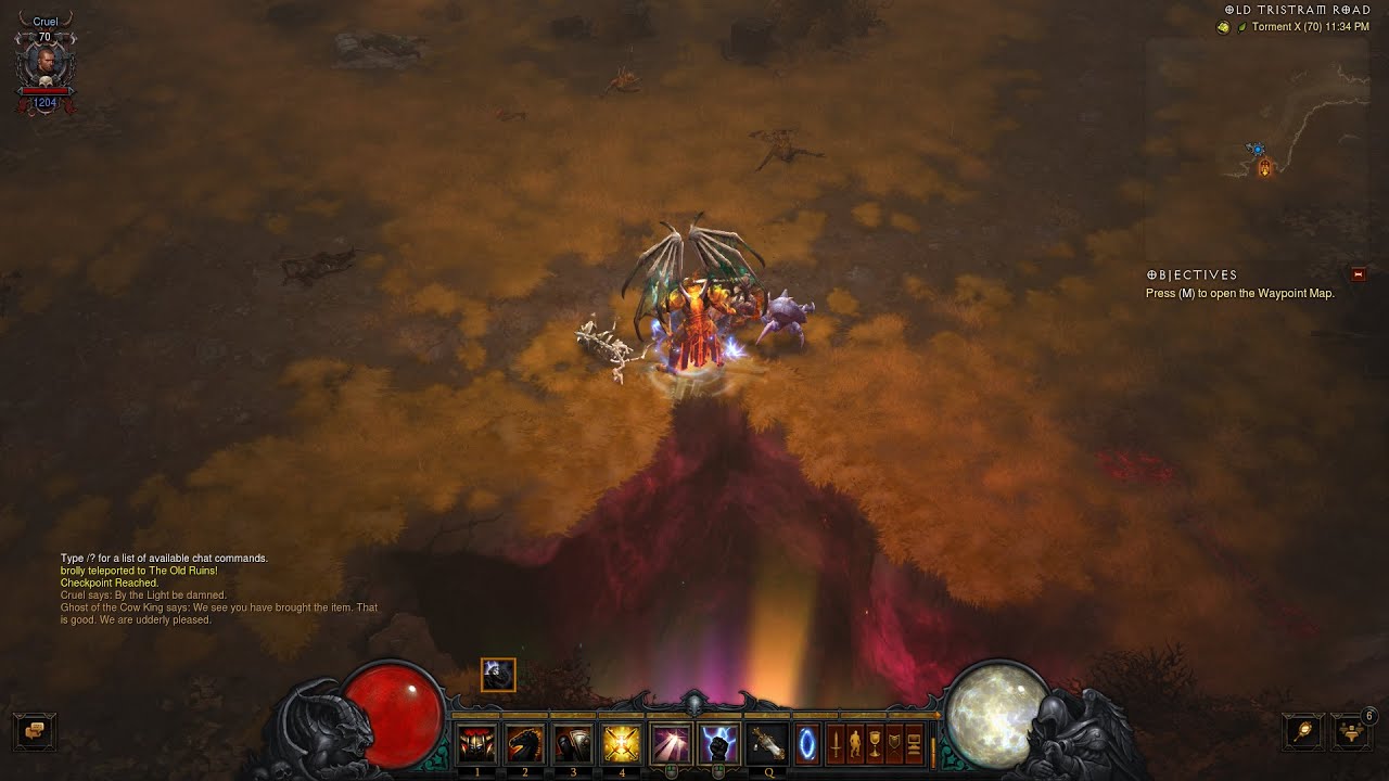 Diablo 3 - Whimsyshire for Rainbow sword - YouTube