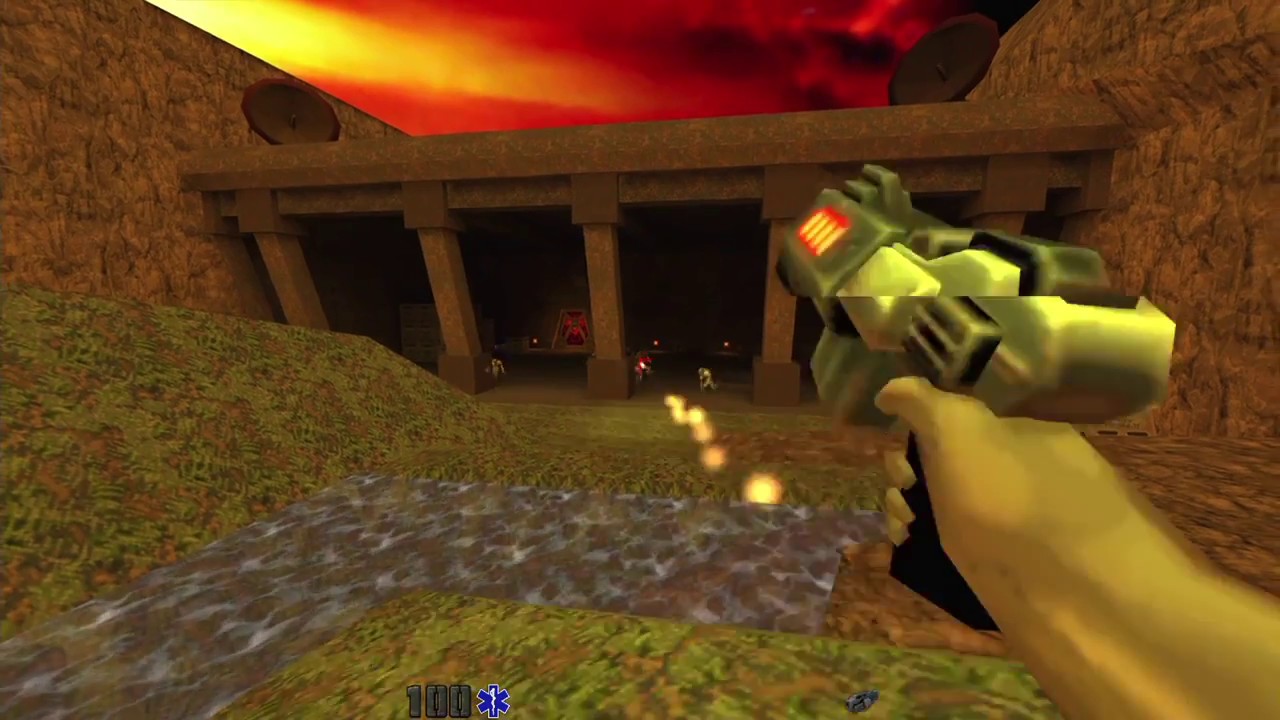 Quake 2 level: Abort. Retry. Ignore. Fail. - YouTube