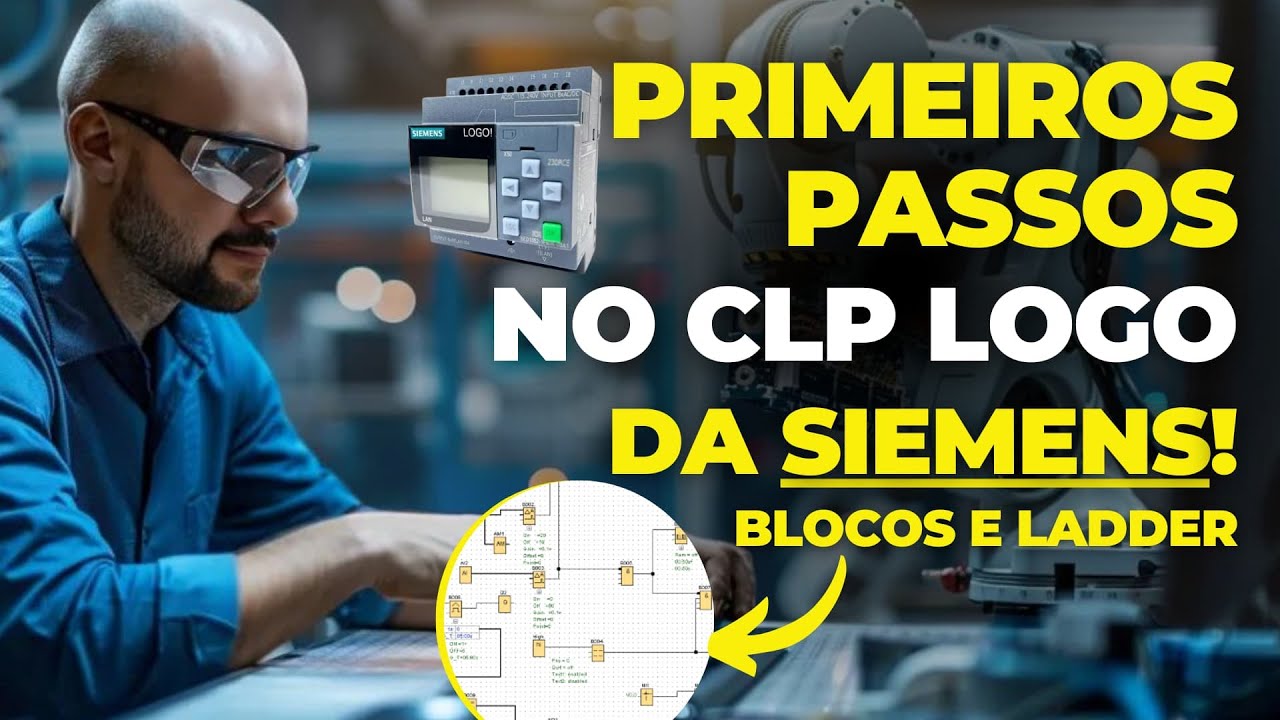 PRIMEIROS PASSOS na programação de CLP LOGO da SIEMENS! - YouTube