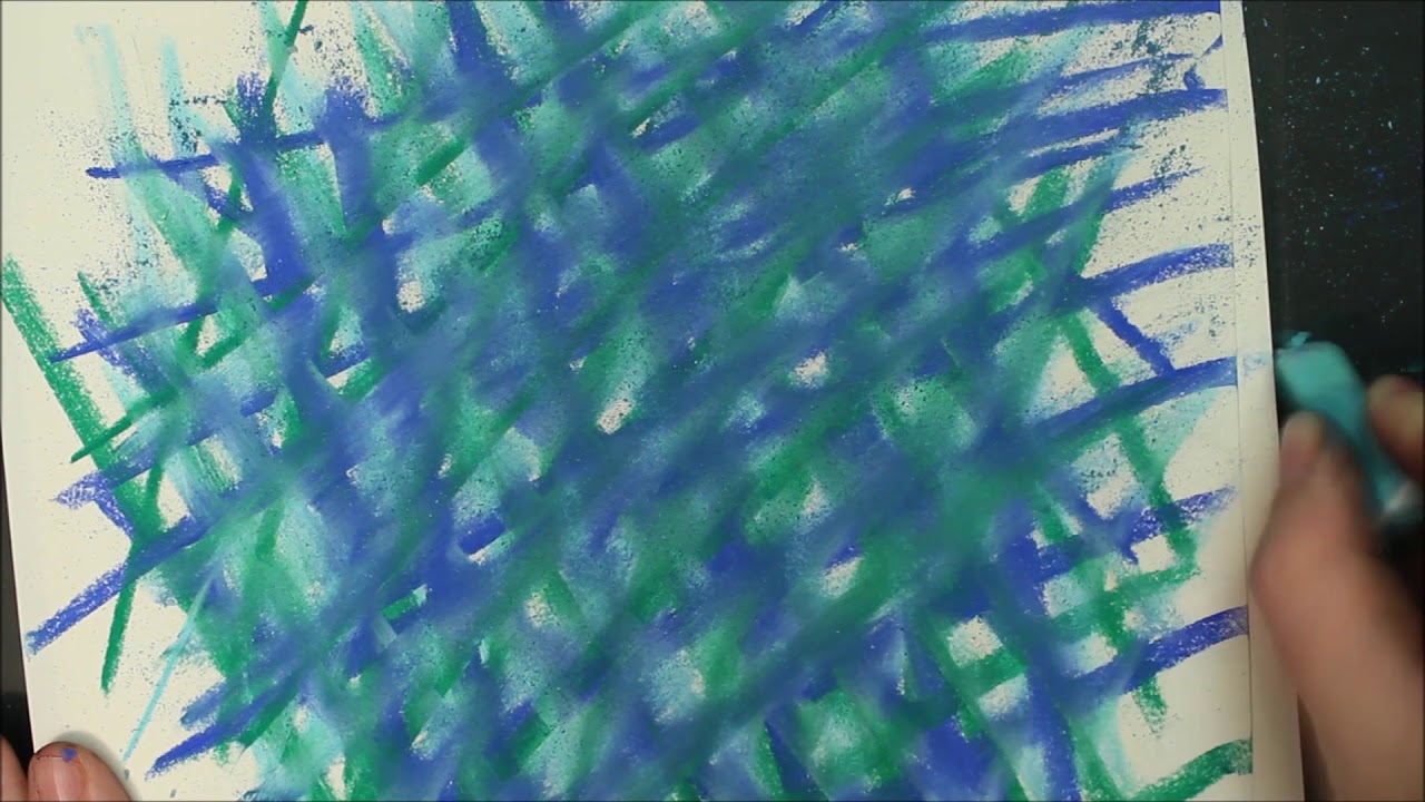 Pastel Techniques demonstration - YouTube