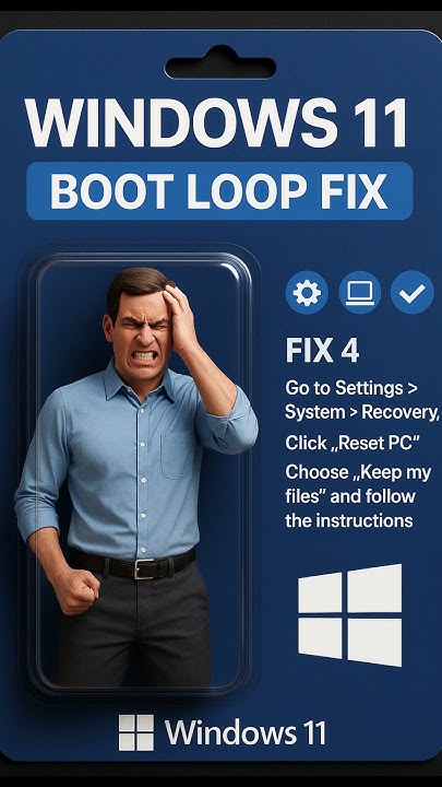 Windows 11 Boot Loop Fix #4 - YouTube
