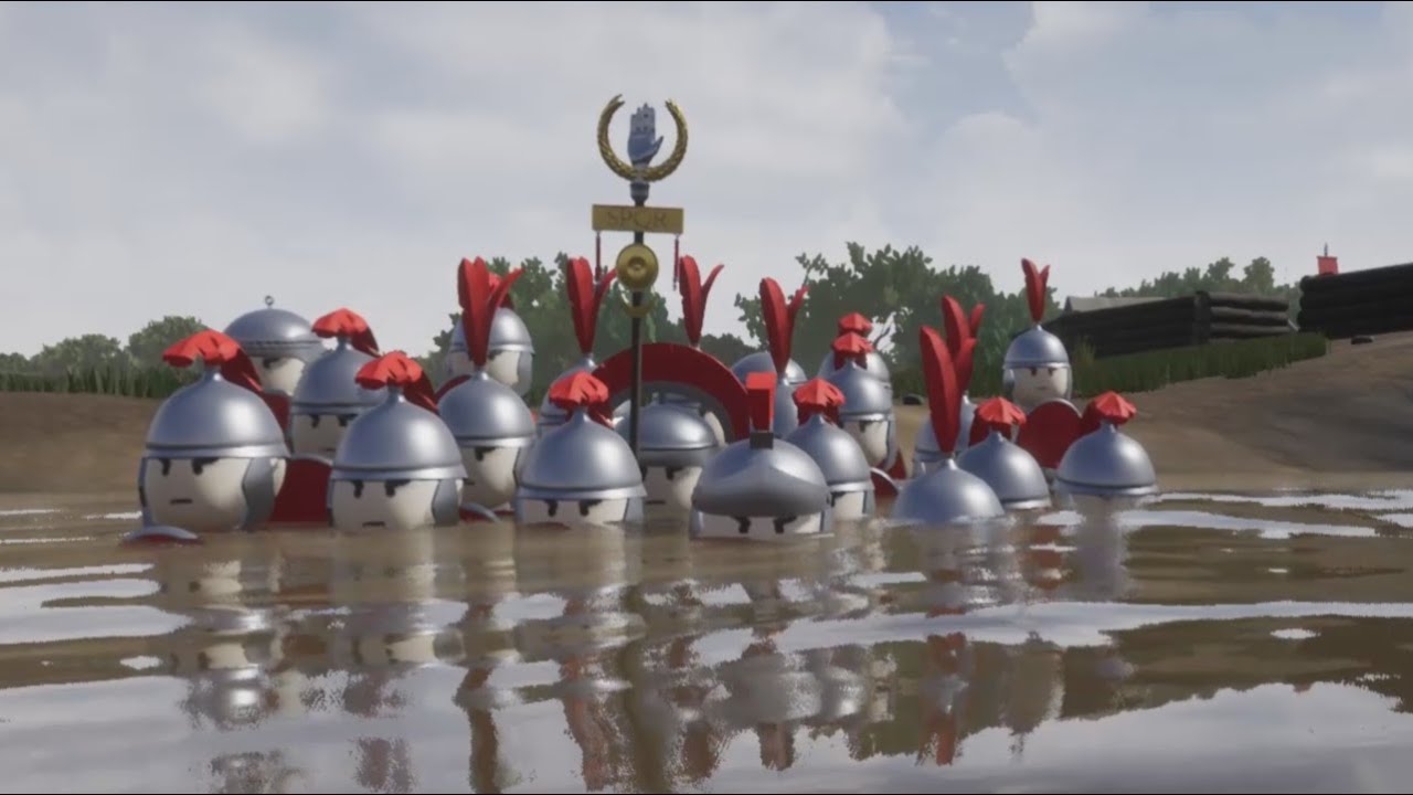 Sheildwall | Battle of Ilerda - YouTube