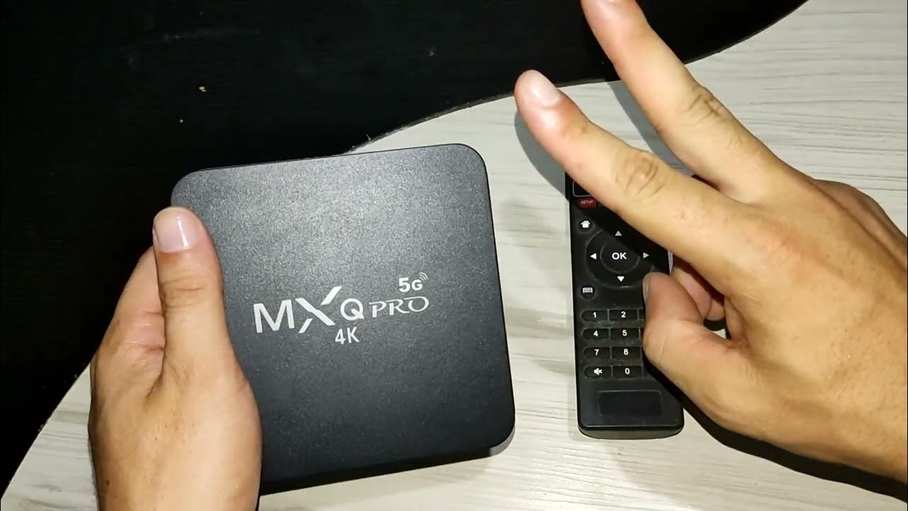Como instalar a tv box mxq pro 4k 5g na televisão - passo a passo - YouTube