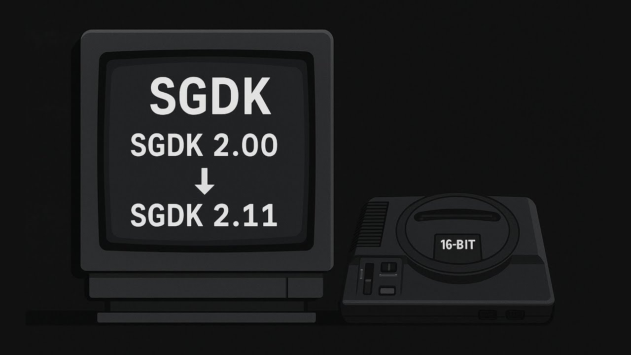 [SGDK] 028 - Mise à jour de SGDK en 2.11 - YouTube