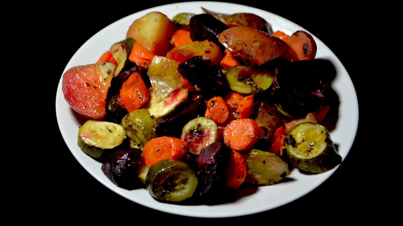 Verduras Cocidas Al Horno Brochetas De Verduras