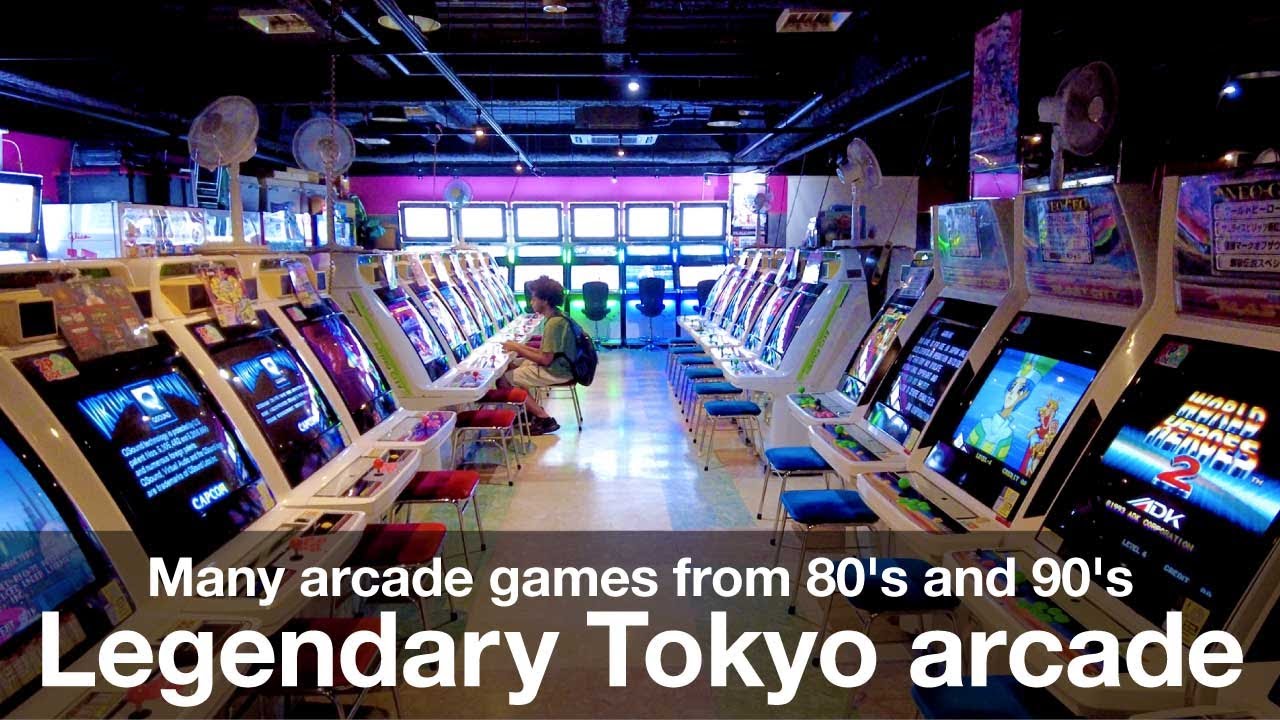 Legendary Tokyo arcade - MIKADO - YouTube