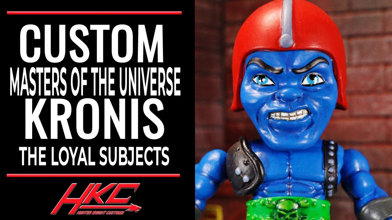 KRONIS Custom figure The Loyal Subjects Masters of the Universe by HKC ...