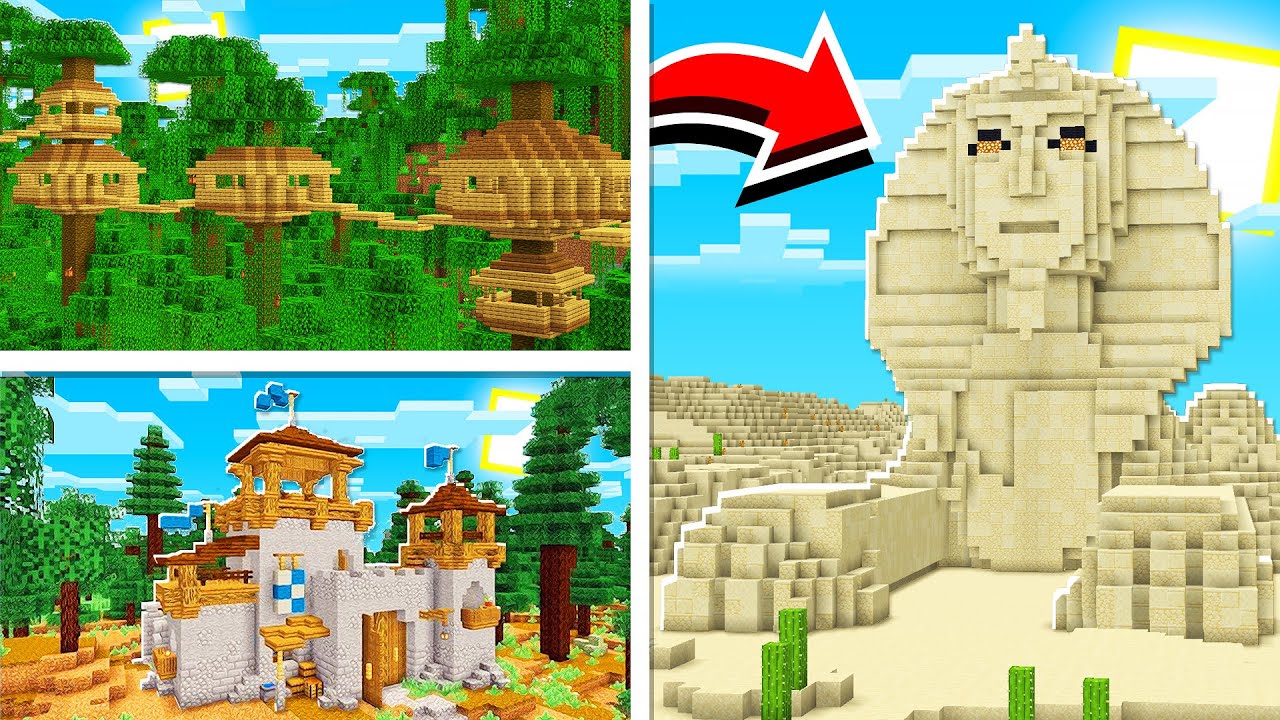 5 STRUCTURES That Could Be in the Next Minecraft UPDATE! - YouTube