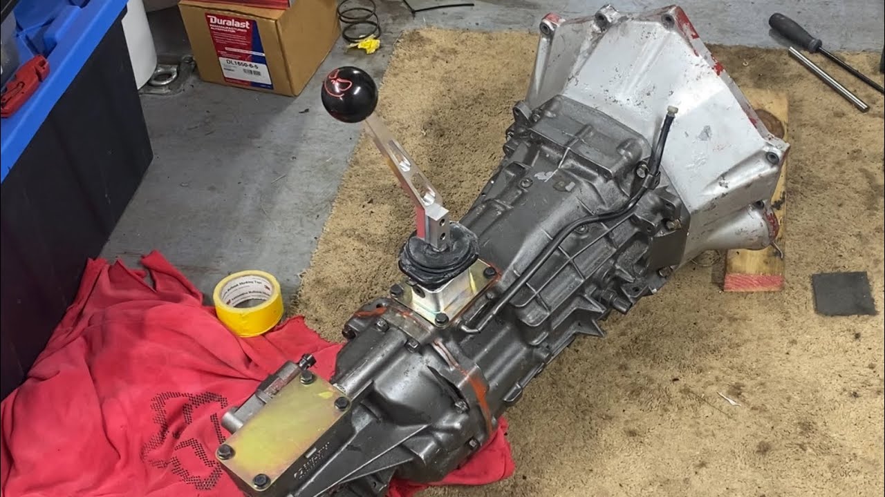 Sst t56 mid shift kit install for ls s10 #lsswap #s10life #truck #t56 # ...
