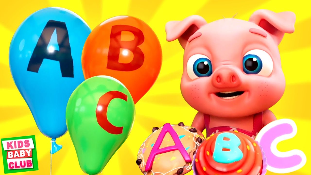 ABC Alphabet Song & Cartoon Video for Children by Kids Baby Club - YouTube