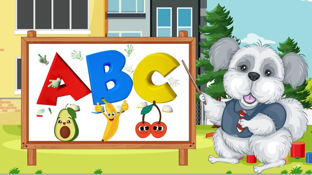 ABC Alphabet Fruits Phonics Song | A for Apple | B for Banana | Nursery ...