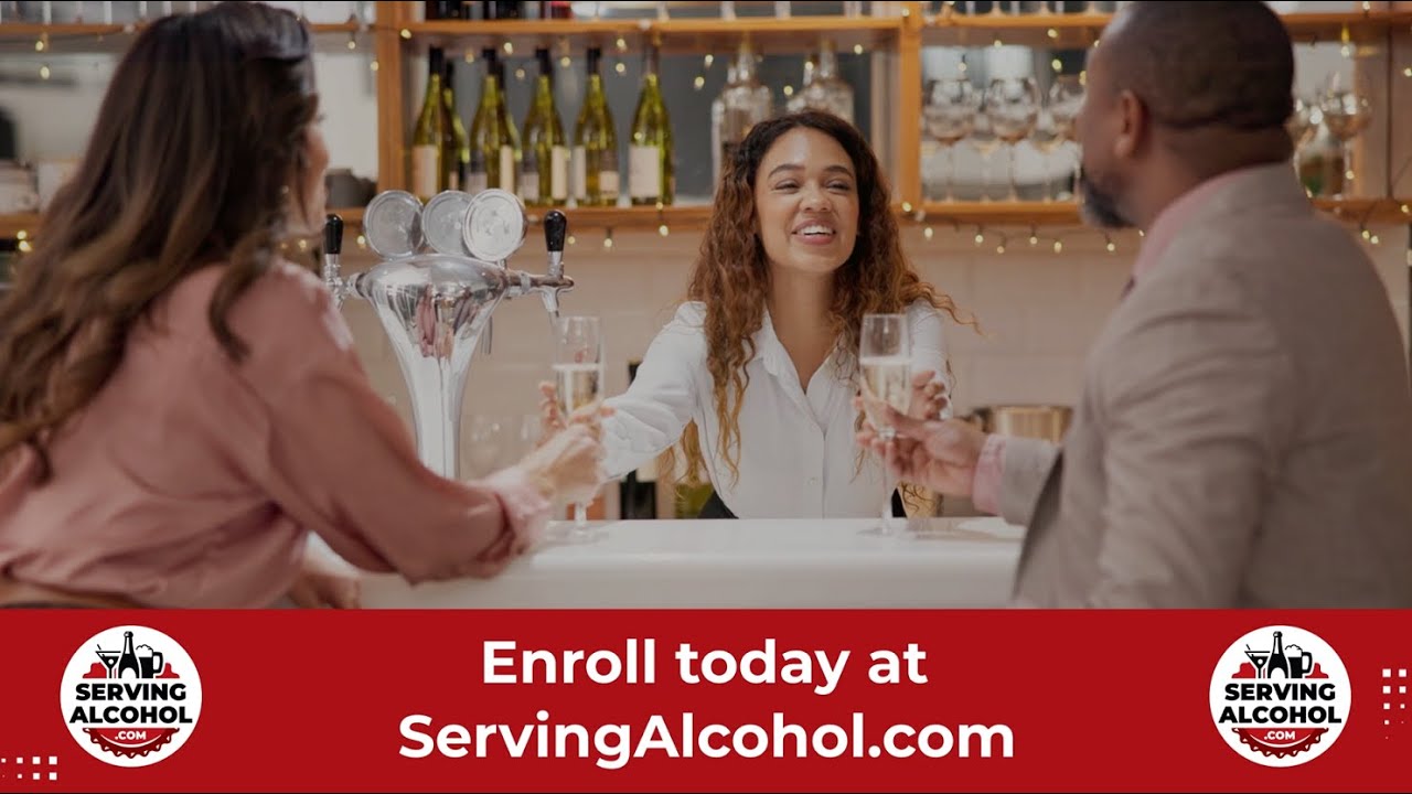 Get Your Online Alcohol Certification With Serving Alcohol Today! - YouTube