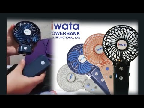 HOW TO SET UP IWATA MINI FAN? - YouTube