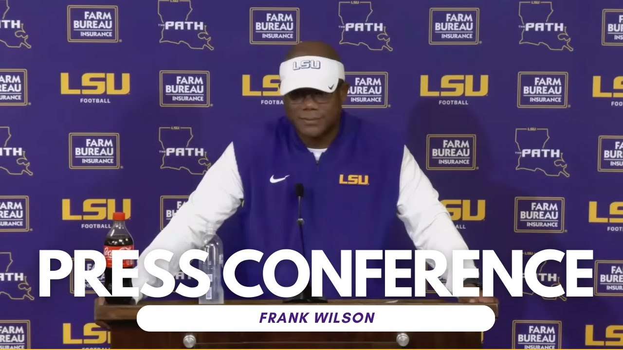 Frank Wilson Postgame Press Conference (vs. Western Kentucky) - YouTube