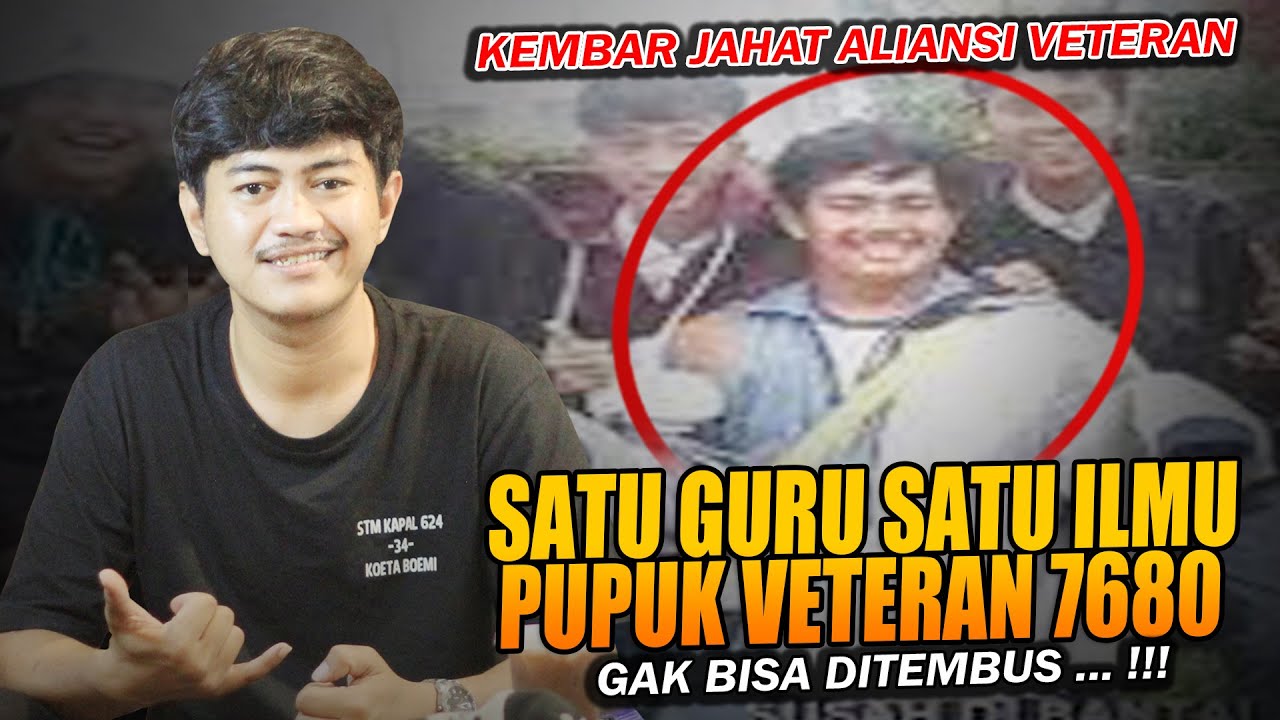 PUPUK VETERAN 7680 SATU GURU SATU ILMU || ATO KAPAL 624 - YouTube