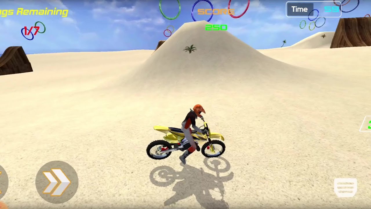Extreme Motocross beach Bike Stunt Driving #3 - Motorbike Racing Best ...