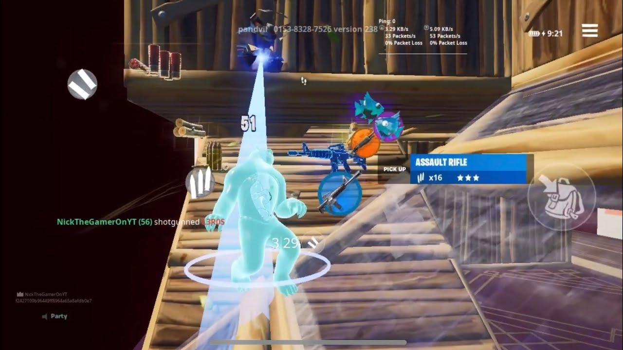 INSANE BOXFIGHTS WITH A PC PLAYER IN FORTNITE MOBILE!! GeForce now iOS ...