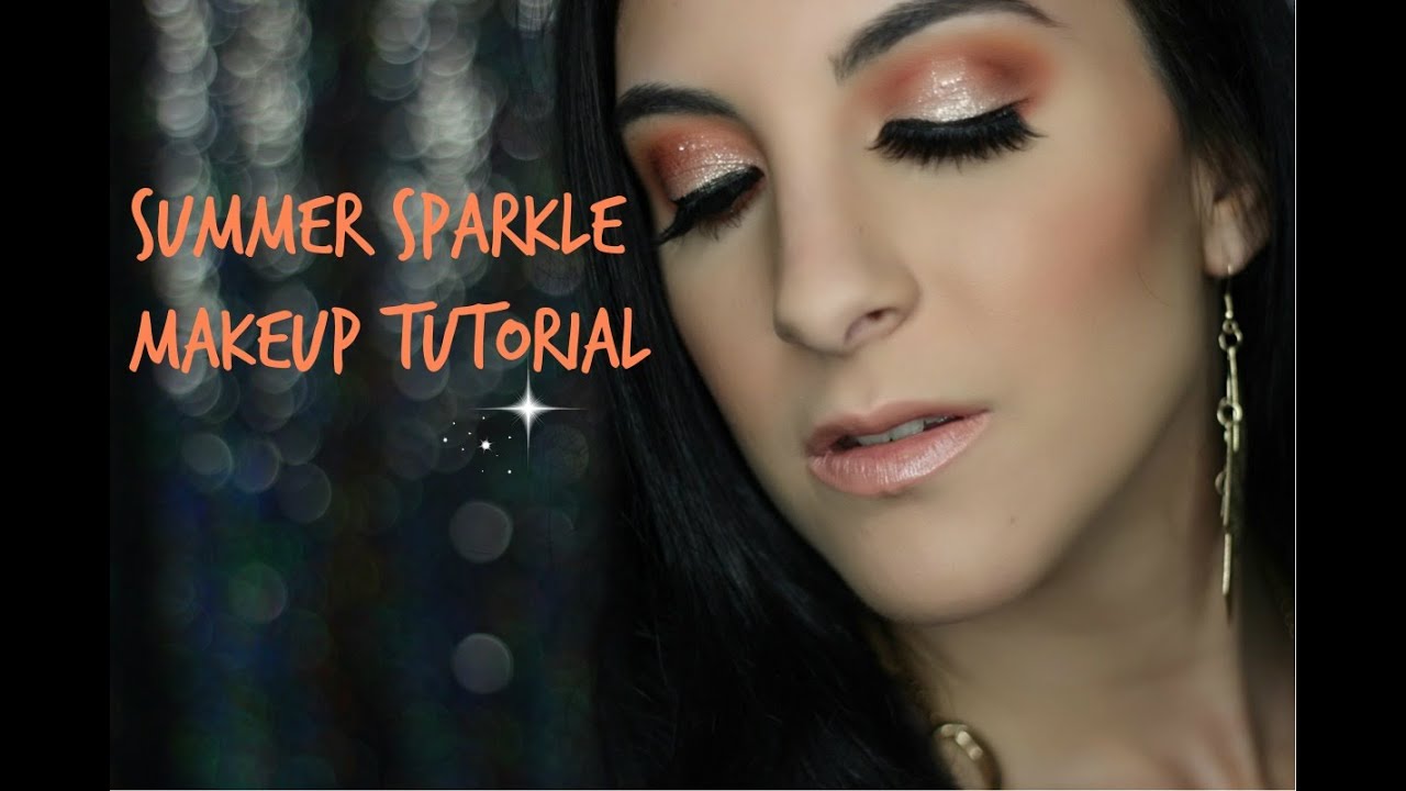 Summer Sparkle Makeup Tutorial - YouTube