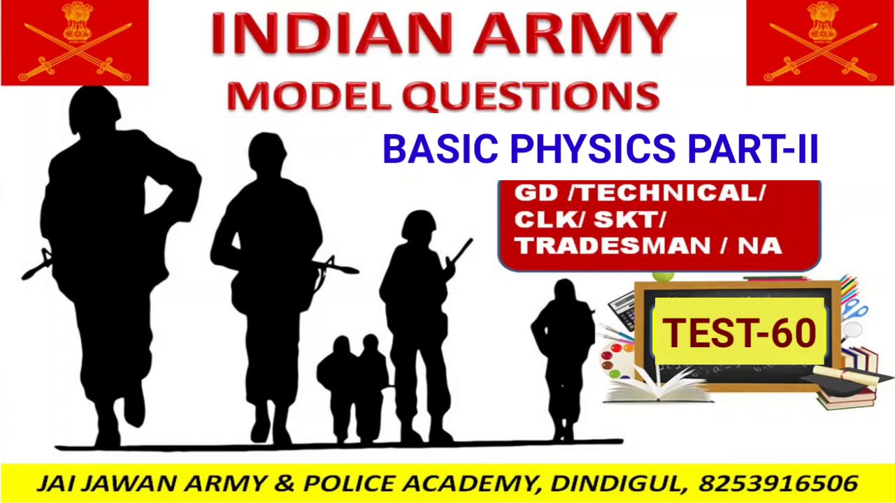 # Indian Army exam # army old Questions#test60# - YouTube