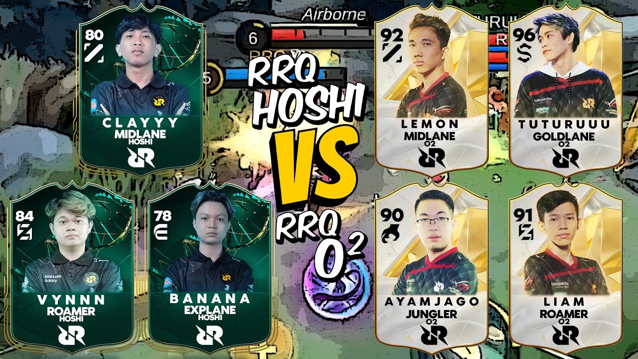 LINEUP RRQ MPL SEASON 11 VS RRQ o2 SEASON 2 !!!! - YouTube