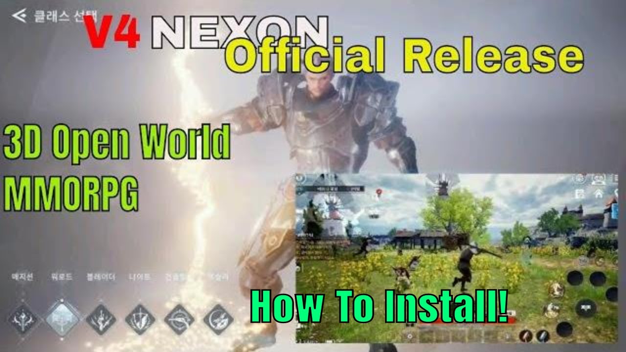 V4 by Nexon Gameplay First Impressions: Amazing Open World MMORPG - YouTube