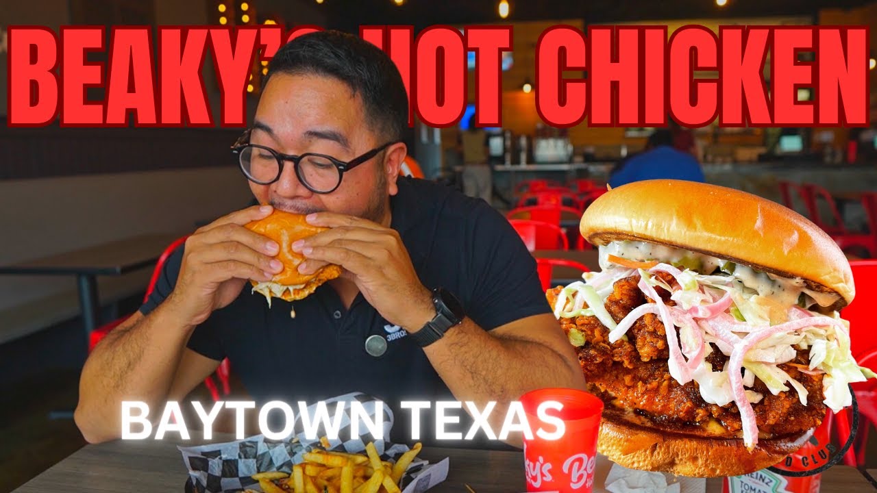 Beaky's Hot Chicken - Baytown Texas - YouTube
