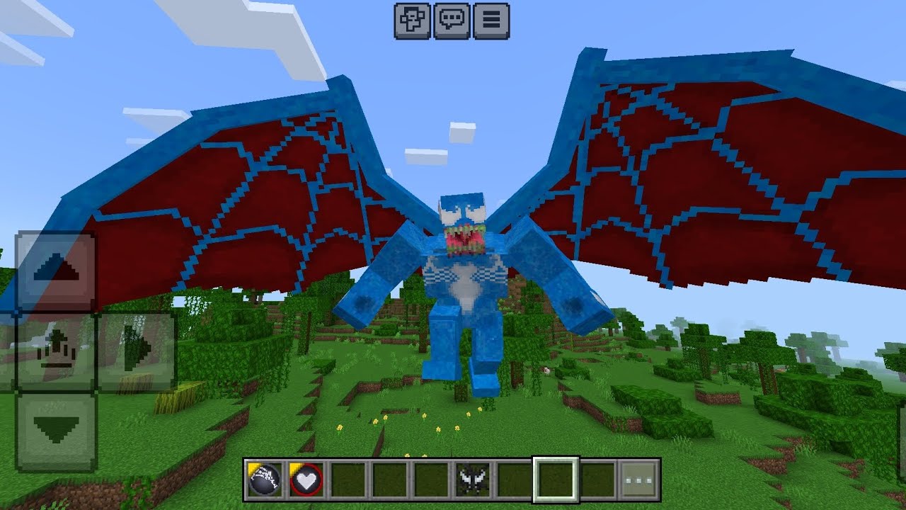 New Venom MOD in Minecraft PE - YouTube