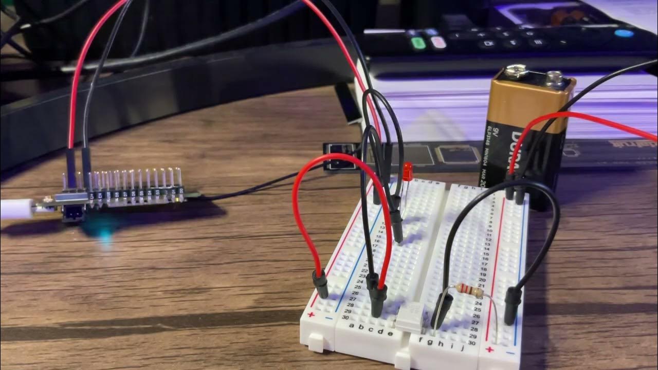 4N25 Opto Isolator Example - YouTube