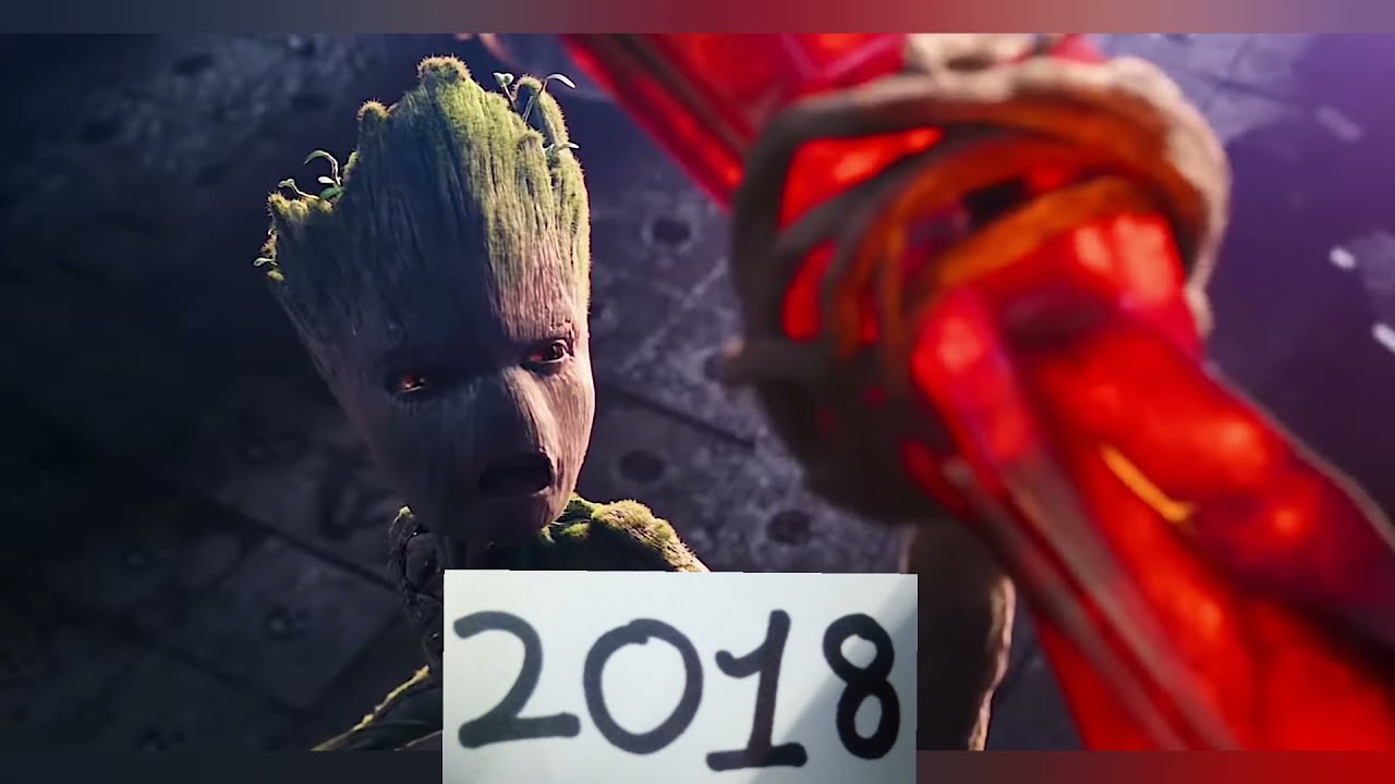 Evolution Of Groot 2014-2018 - YouTube